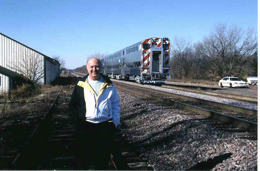 Illinois Division Engineers Paul Henk & Rex Hauser at Spooner ...