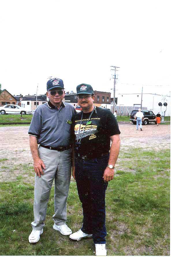 Illinois Division Engineers Paul Henk & Rex Hauser at Spooner ...